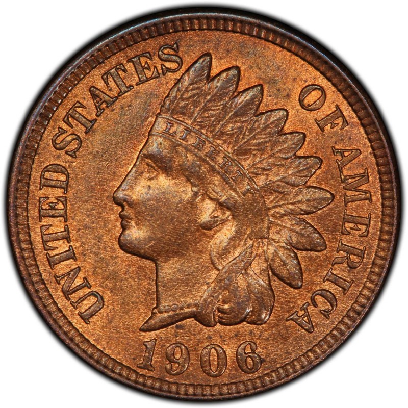 1906 Indian Head Pennies Values And Prices Past Sales CoinValues